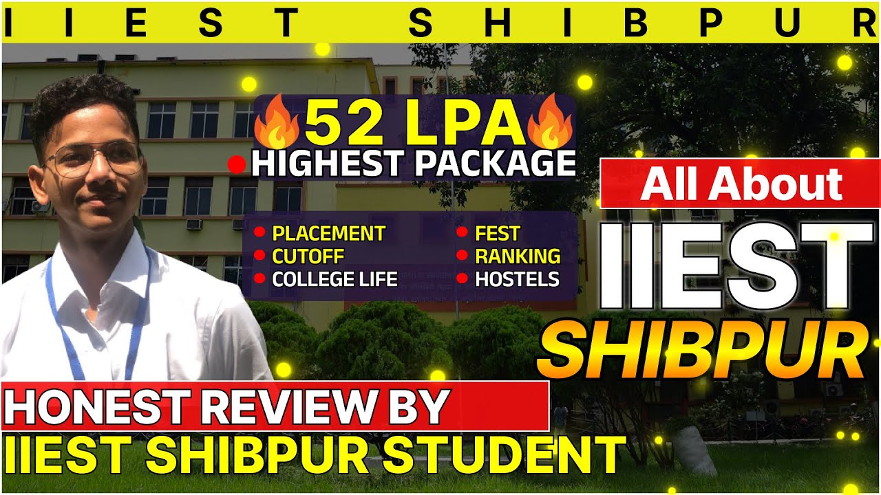 IIEST SHIBPUR [Detailed Review ] 2023🔥| Placement | Campus life ...