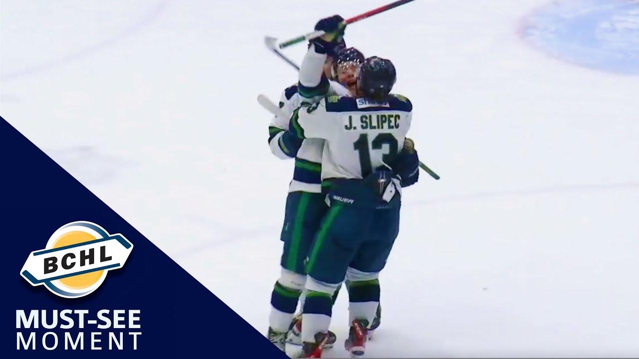 Must See Moment: Surrey's Slipec brothers connect for the overtime ...