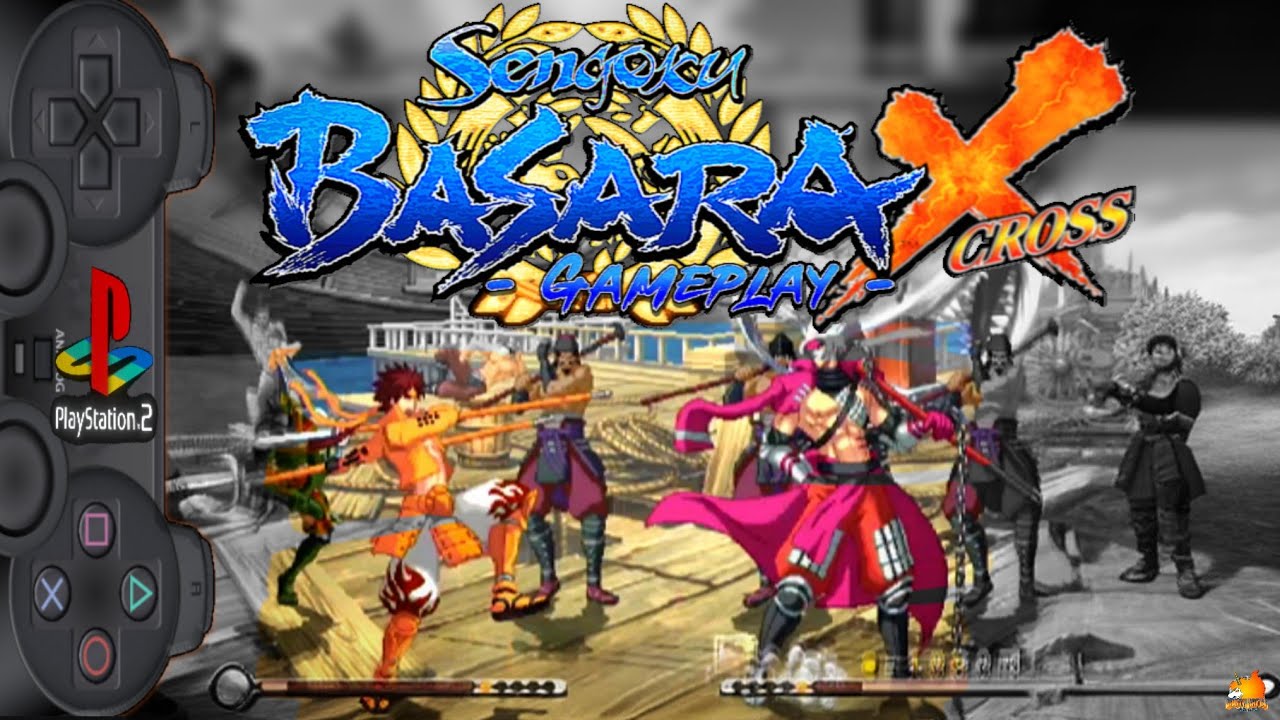 🎮 SENGOKU BASARA X CROSS (Capcom / Arc System Works, 2008) 💥 2D ...
