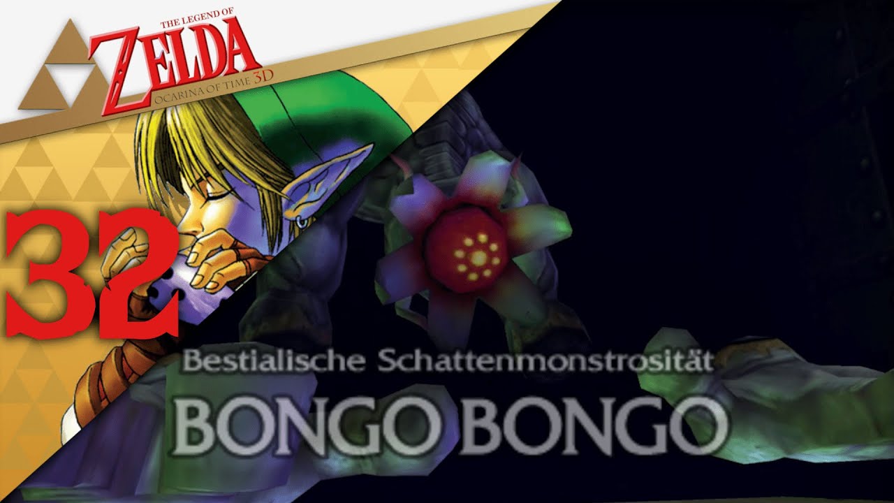 ⚔️Bestialische Schattenmonstrosität Bongo Bongo⚔️ | The Legend of Zelda Ocarina of Time 3D #32 ...