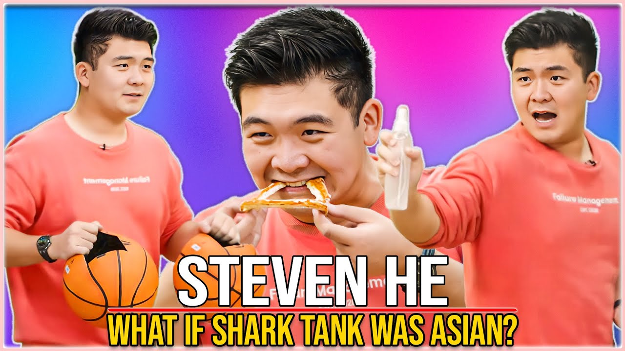 Steven He Asian Shark Tank TikToks | Funniest Ideas That Will Make You ...