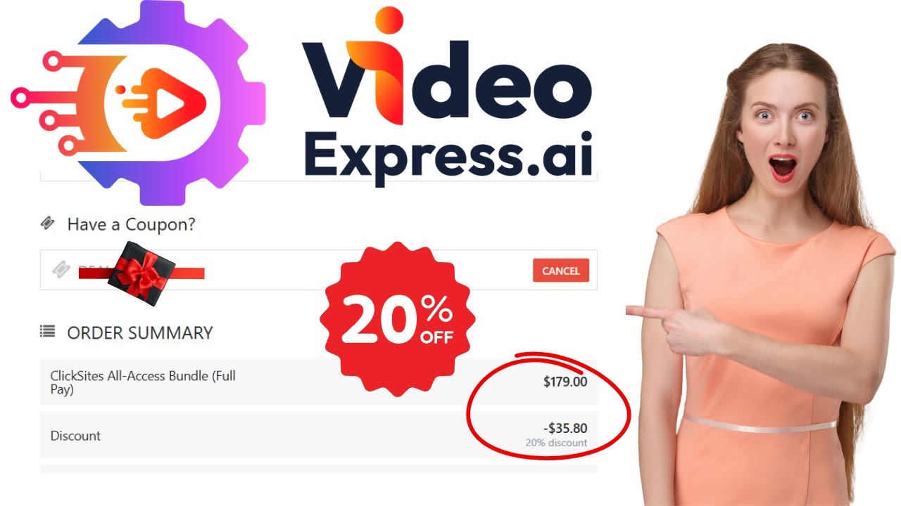 Coupon Code for VideoExpress AI – Save Big on the Best AI Video Tool in 2025 - YouTube
