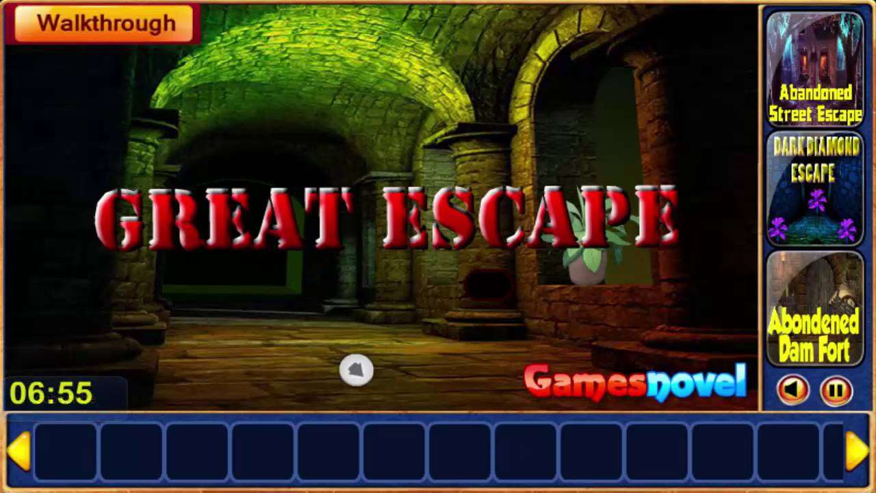 Abandoned Dark Fort Escape walkthrough . - YouTube