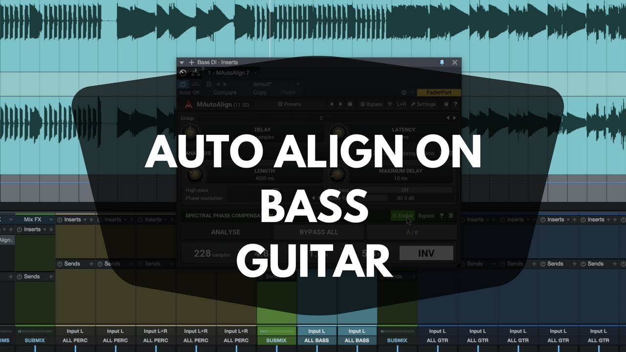 Fixing Phase Issues on Bass with MAutoAlign - YouTube