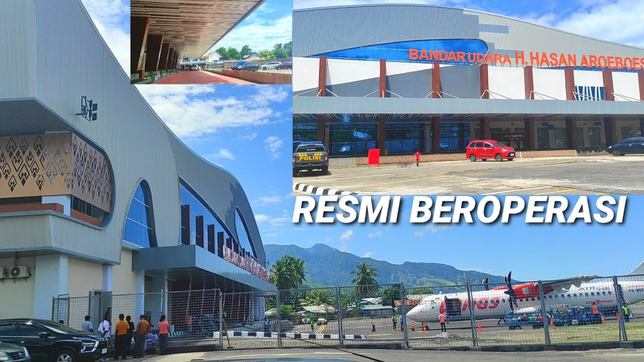 TERMINAL BARU BANDARA ENDE NTT RESMI BEROPERASI - YouTube