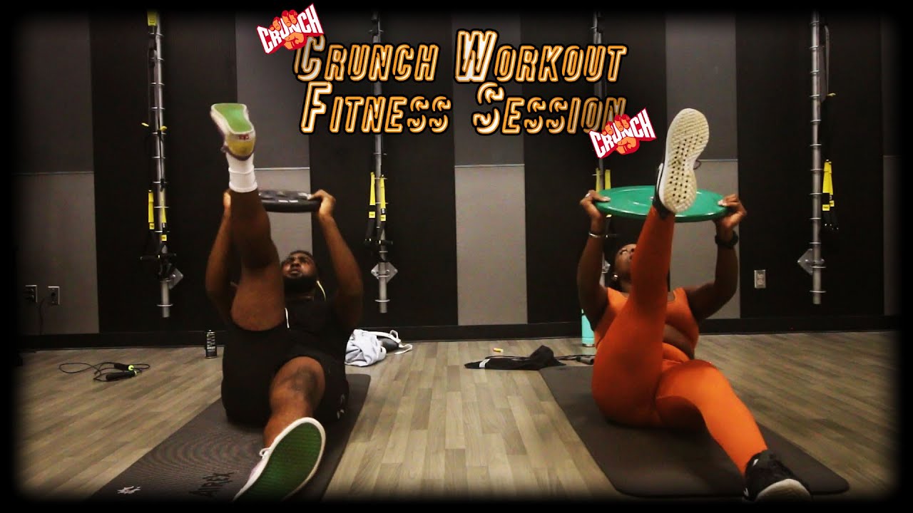 Leg & Core Workout Circuit With Nail Artist 👩🏾‍🎨 Ticasso | Crunch ...