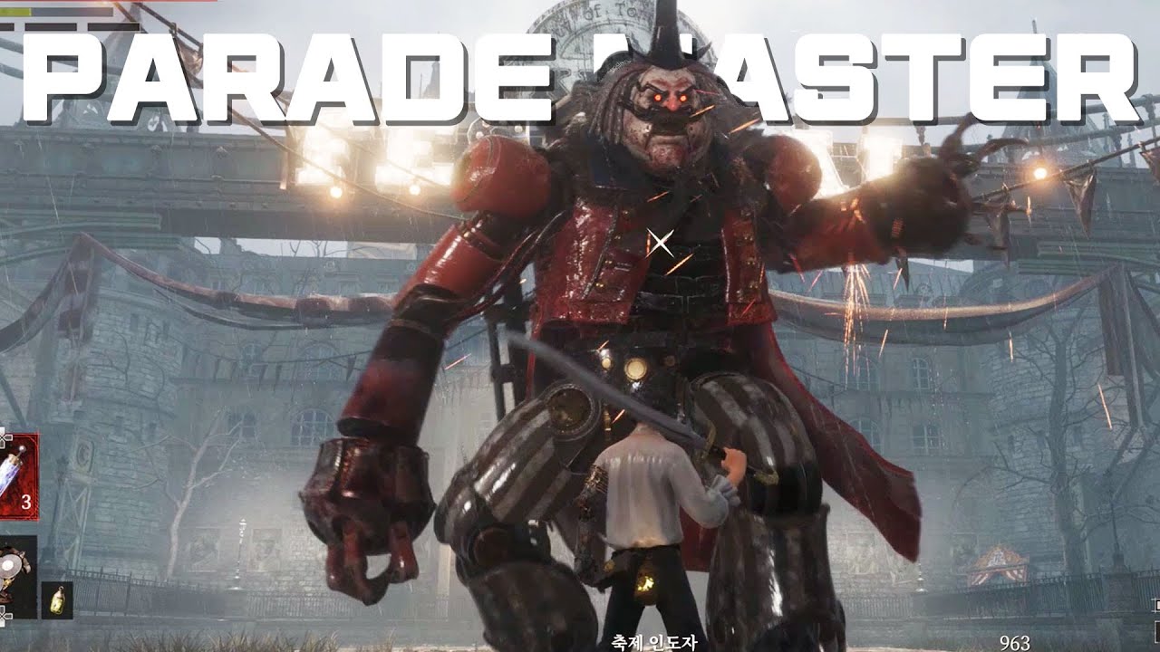 [Multi] P의 거짓 (Lies of P) 보스전 : 축제인도자 노대미지 (Parade master no damage) - YouTube