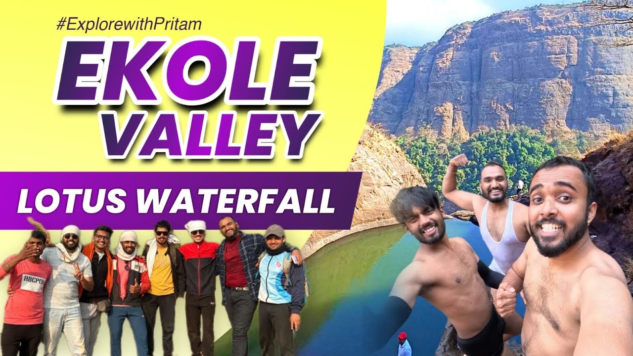 Pritam’s 1st Vlog || Ekole Valley|| Lotus Waterfall ...