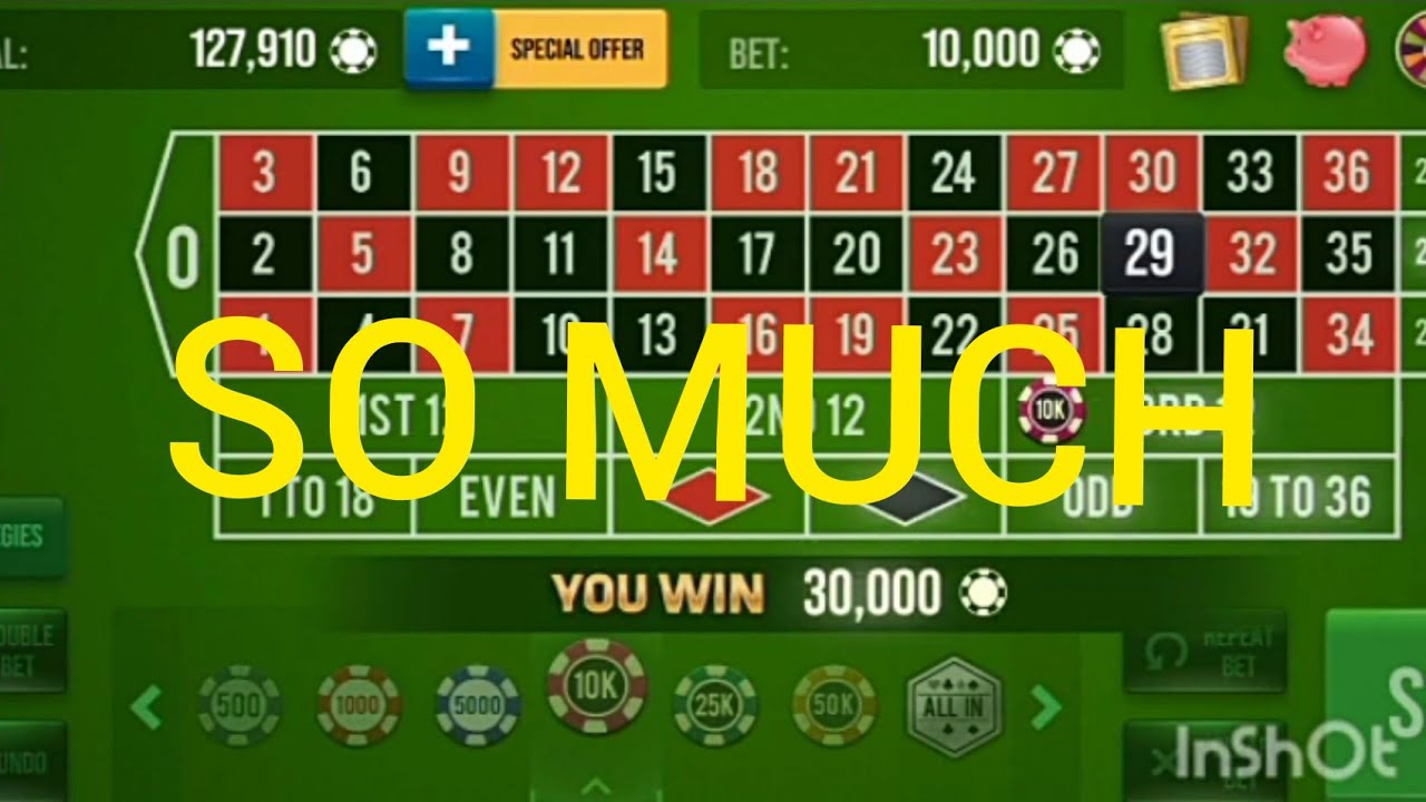 Roulette winning strategy 426 very risky strategy - YouTube