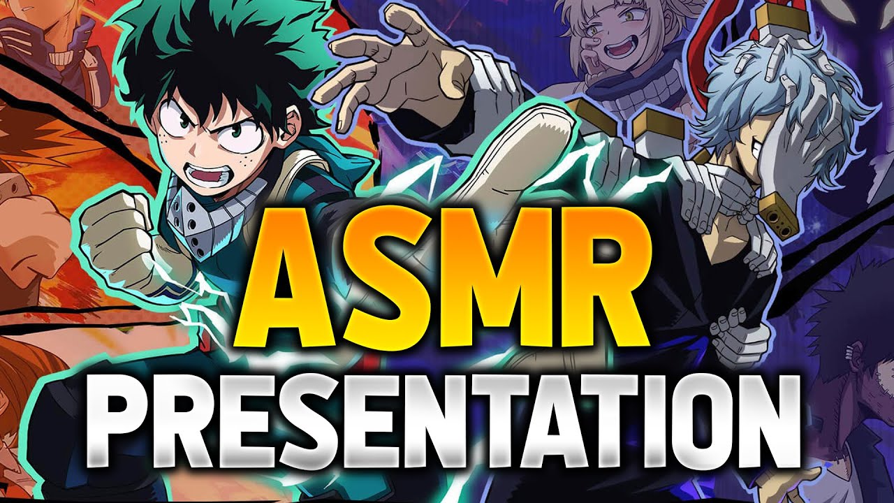 ASMR | Présentation de MY HERO ACADEMIA: THE STRONGEST HERO 👊 - YouTube