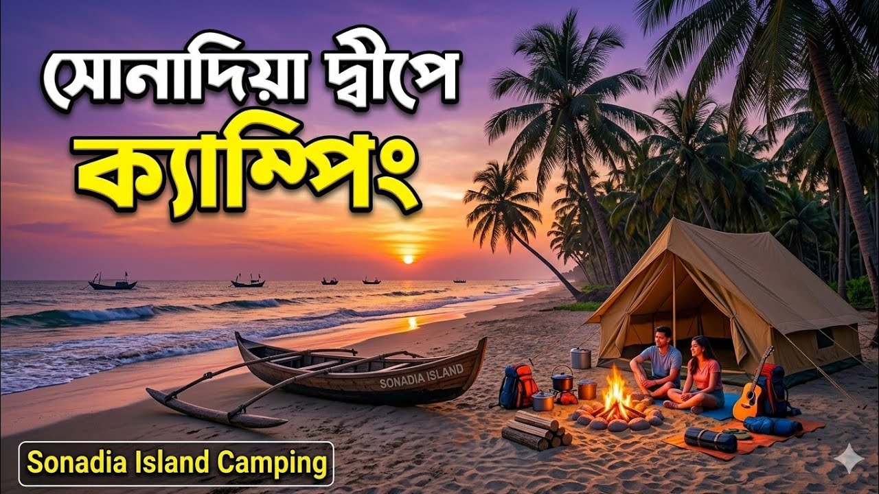 Sonadia Dip | সোনাদিয়া | সোনাদিয়া দ্বীপে ক্যাম্পিং | Travel with rd ...