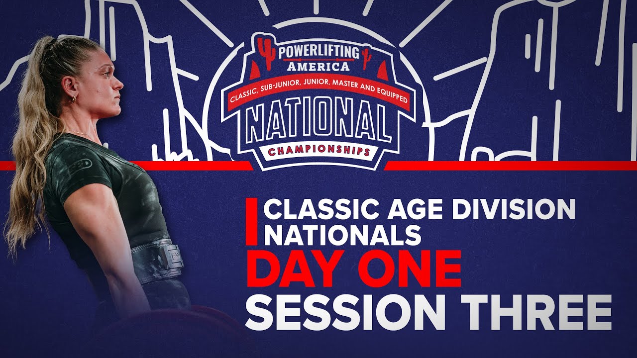 2023 Powerlifting America Classic Age Division Nationals - Day 1 ...
