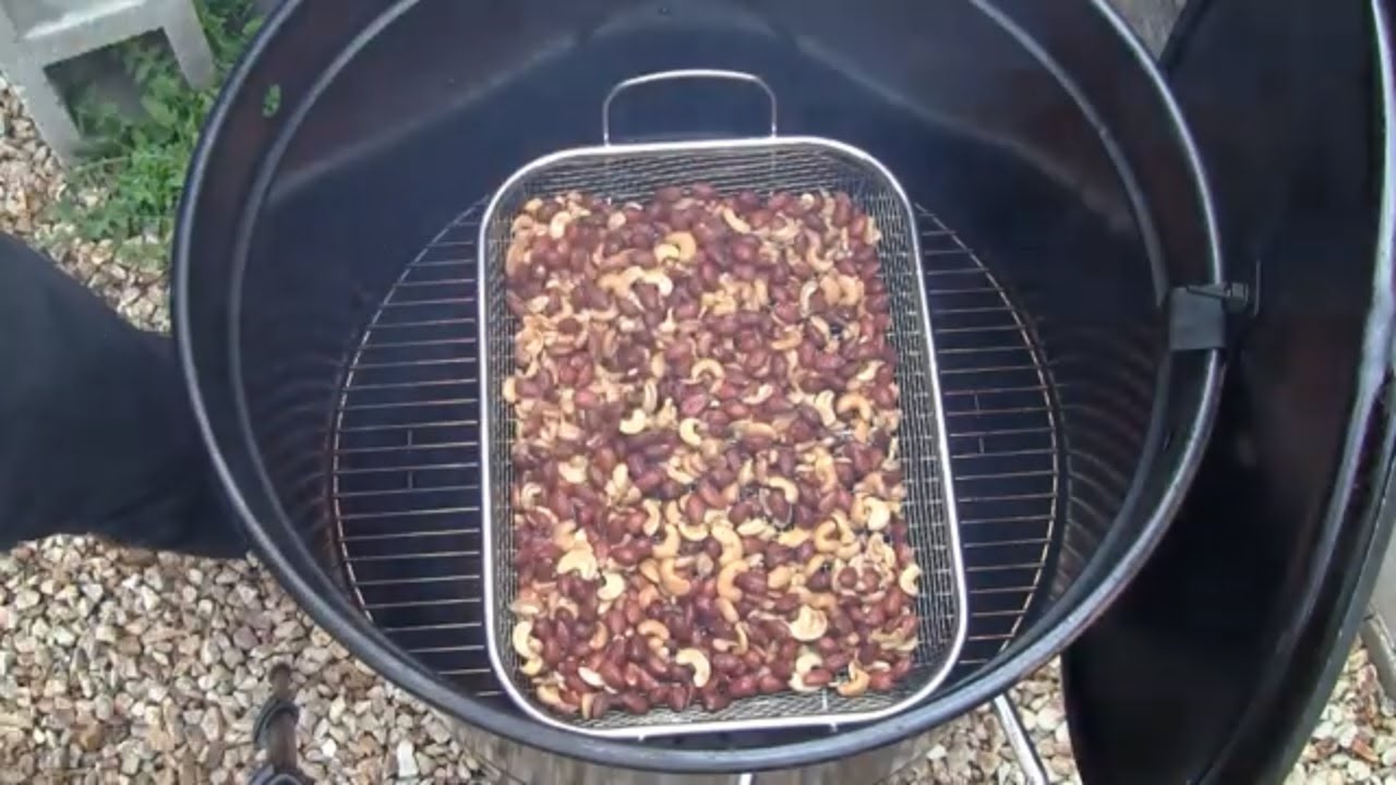 How to Smoke and Roast Nuts - YouTube