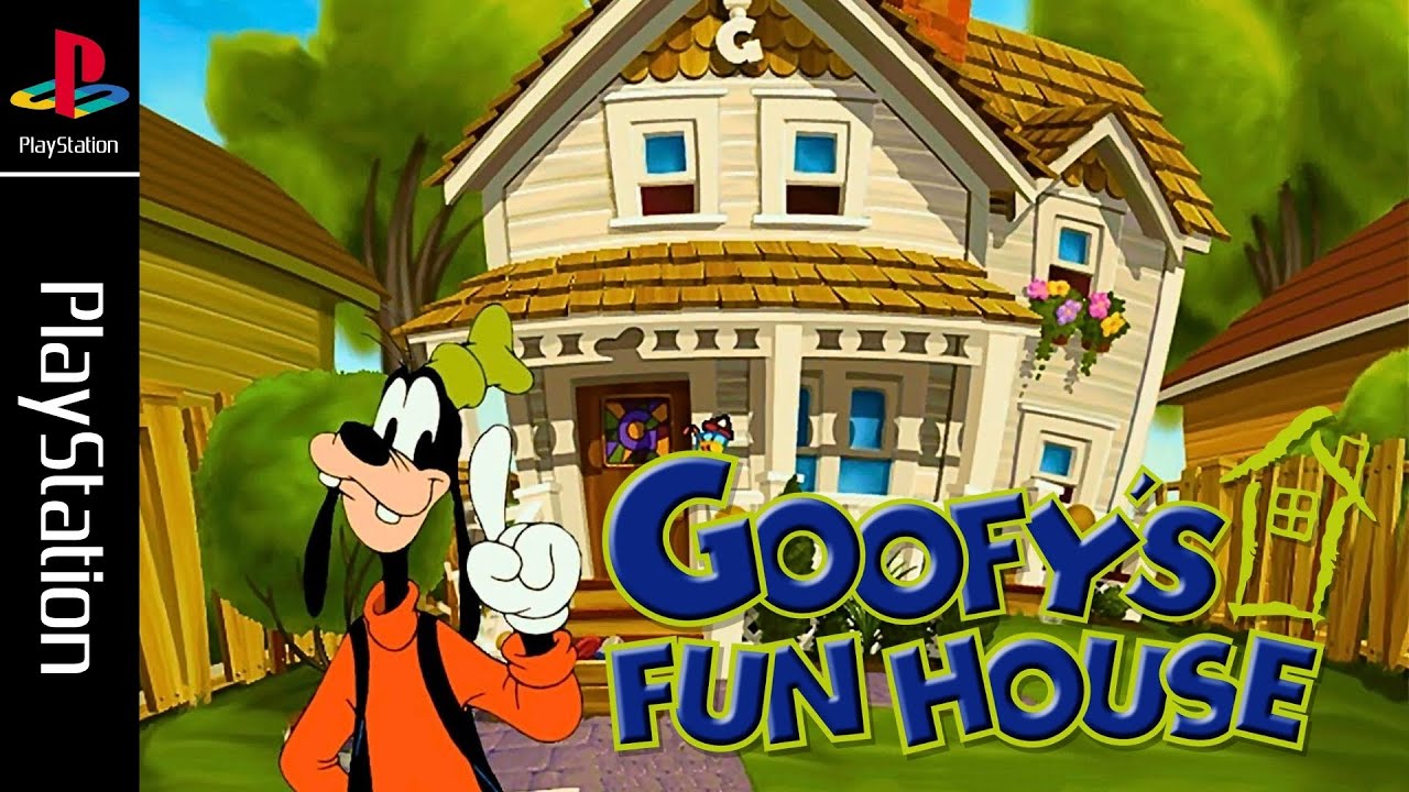 Goofy's Fun House | Full Game Walkthrough (PS1) | 100% Completion - No ...
