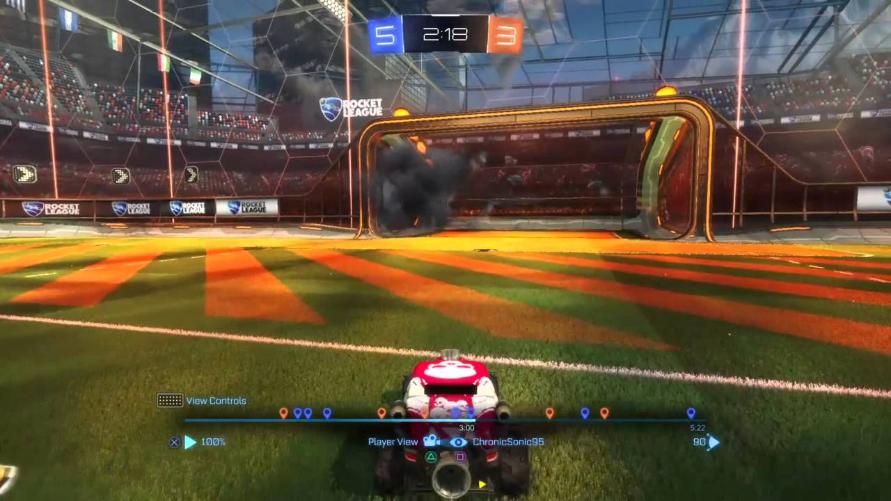 ROCKET LEAGUE: How to easily get the trophy Break Shot - YouTube