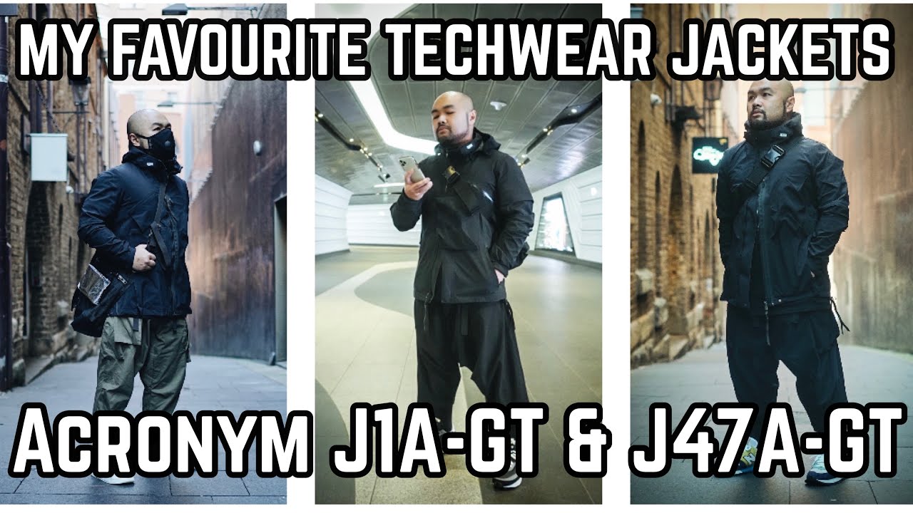 Techwear Jacket review: Acronym J1A-GT and J47A-GT - YouTube