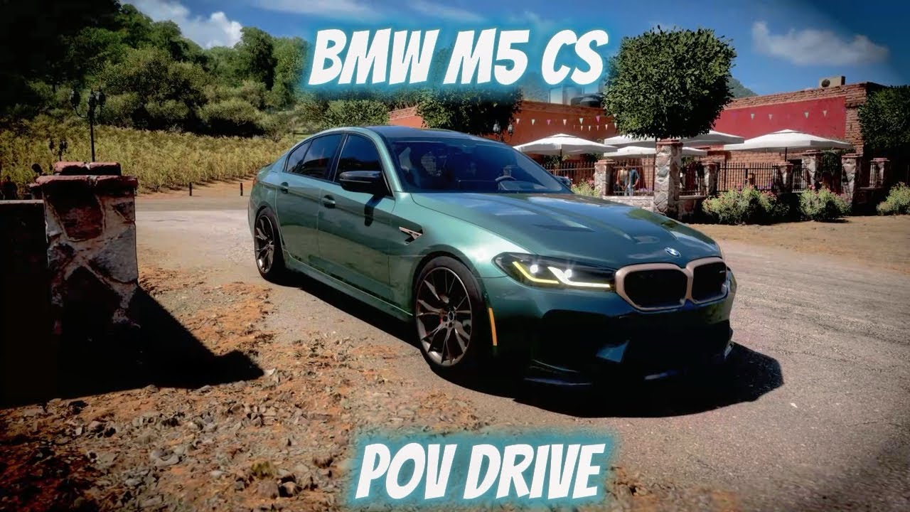 BMW M5 CS POV DRIVE - FORZA HORIZON 5 - YouTube