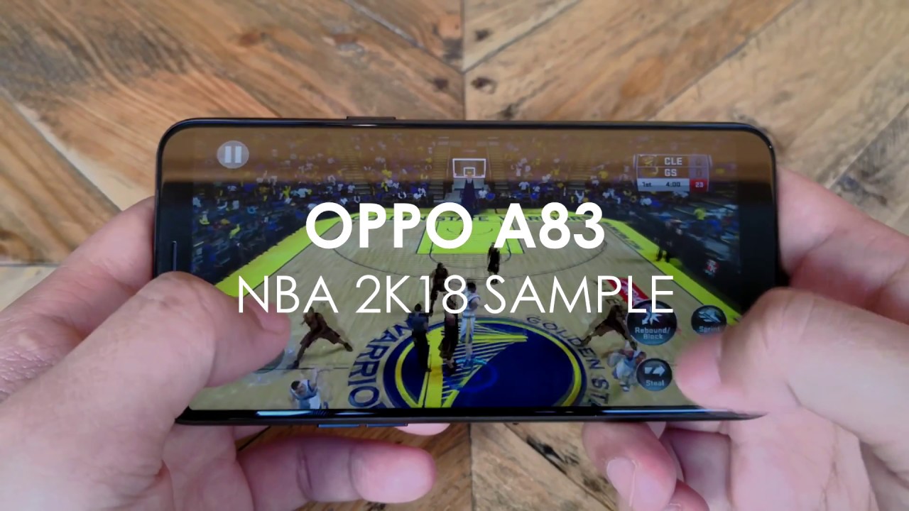 OPPO A83 NBA 2K18 Sample
