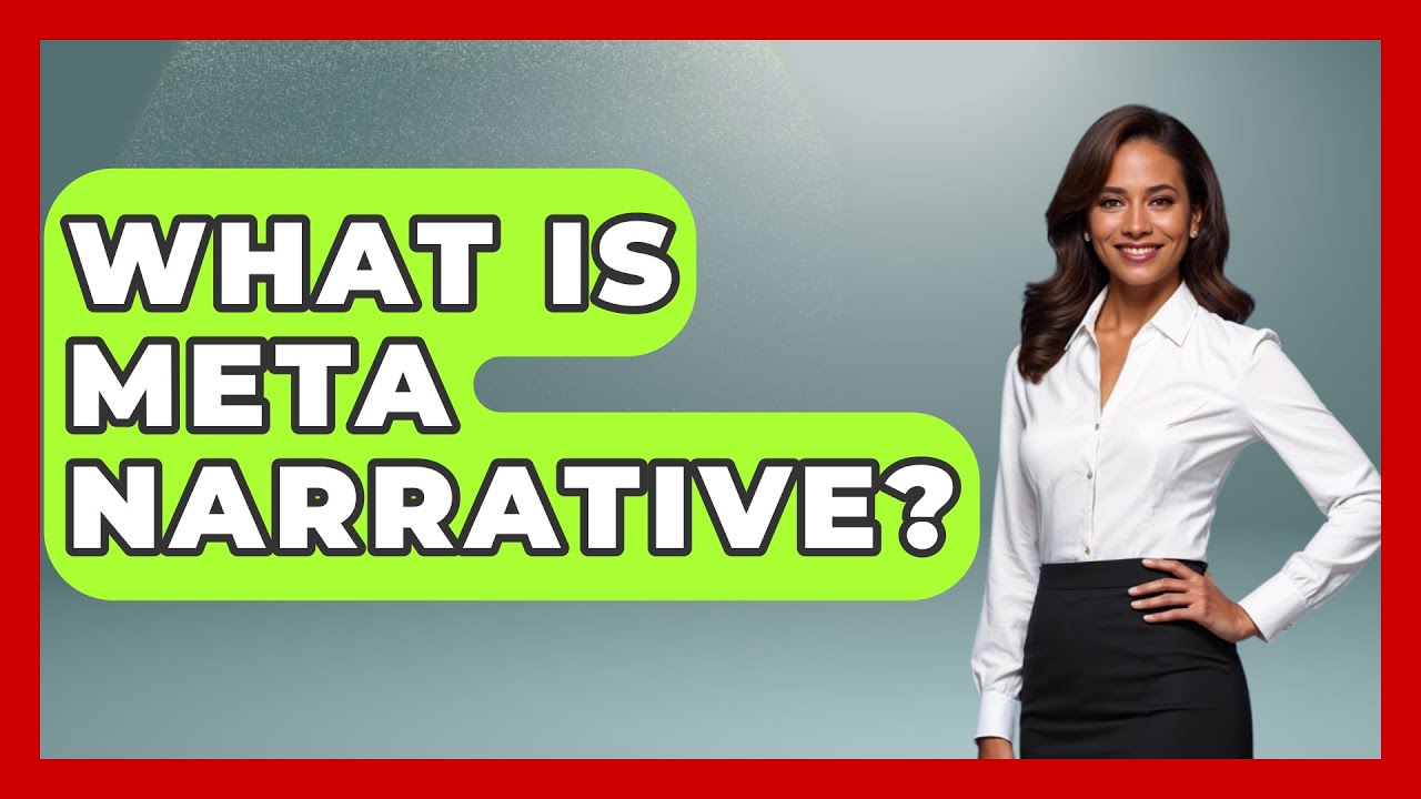 What Is Meta Narrative? - The Language Library - YouTube