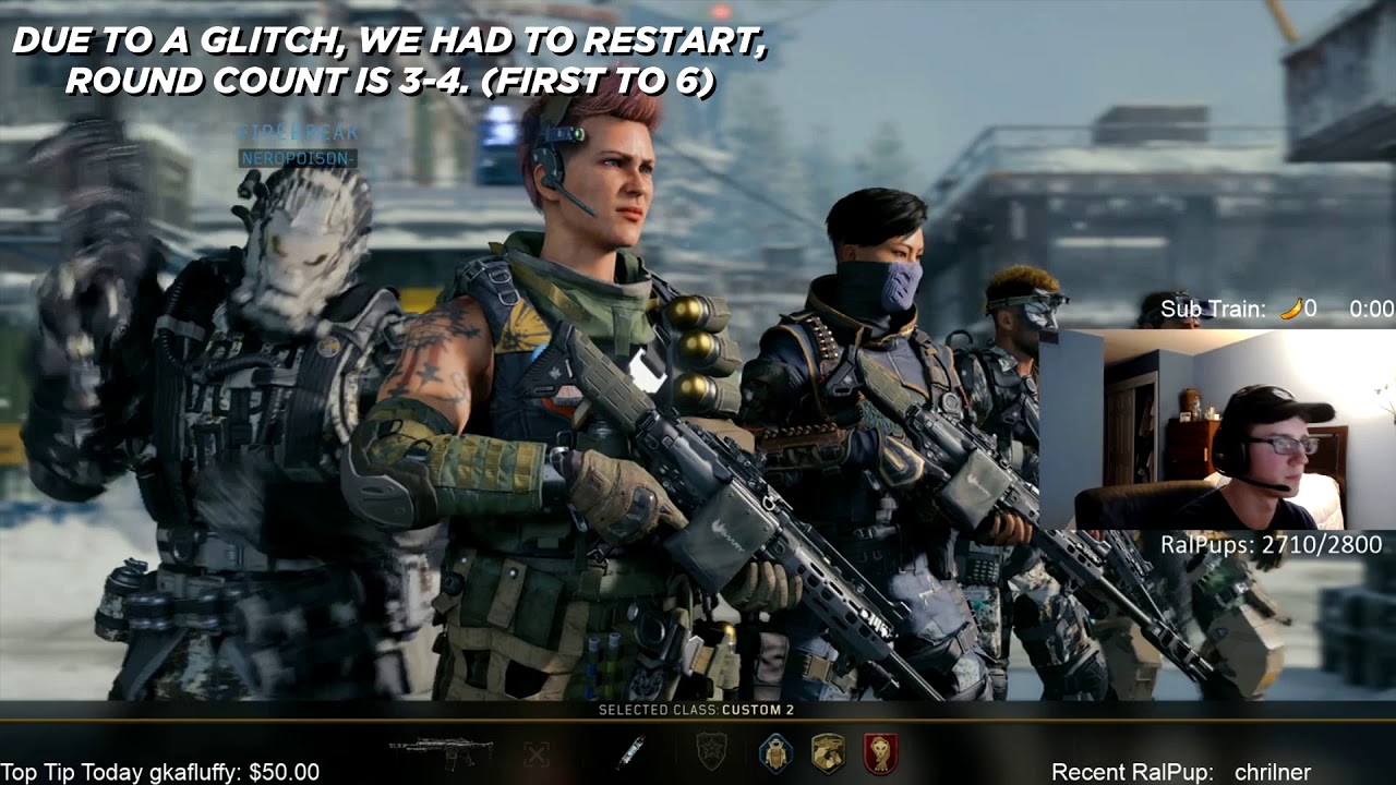 Black Ops 4 Kickoff $2500 Map vs new 100T CoD Roster - YouTube