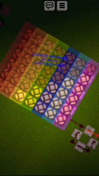 How To Make Colourful Dance Floor In Minecraft♥️💛♥️💜💜 Tggaming2838 Youtube