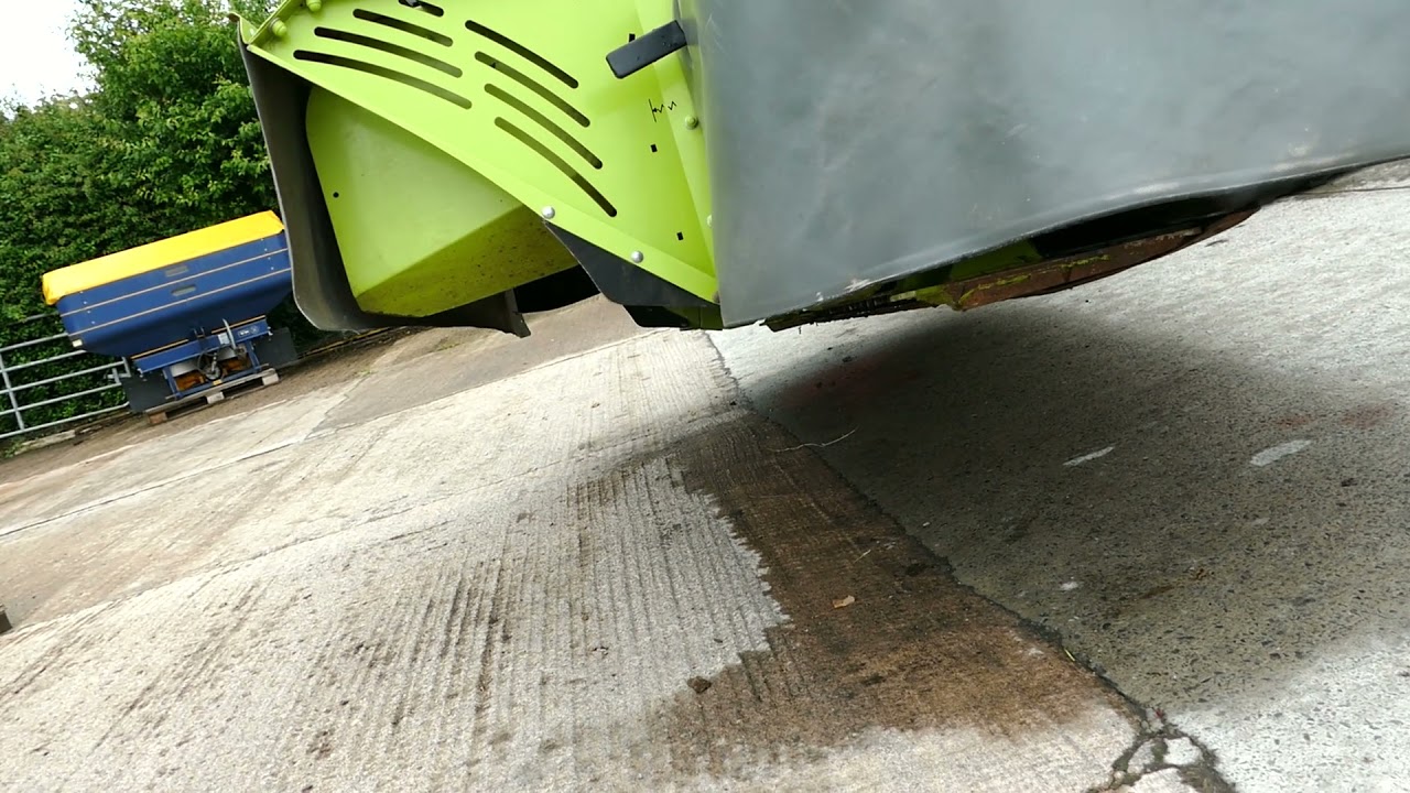 2017 claas 3200c mower conditioner - YouTube