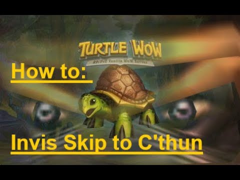 How to Invis Skip Into C'thun's Room - YouTube