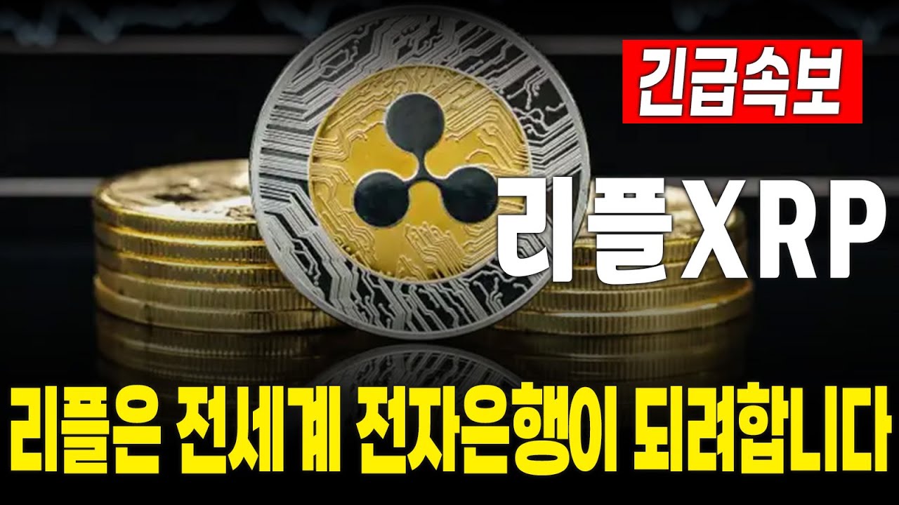 리플 전망 리플 전세계 전자 은행이 된다 긴급속보 리플 Xrp Sec 리플소송 코인헌터스 갈링하우스 Rlusd