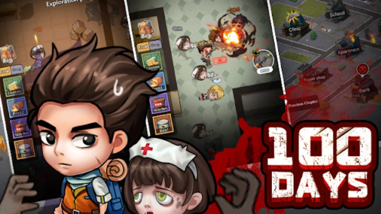 Survival 100 Days Game (Gameplay Android) - YouTube