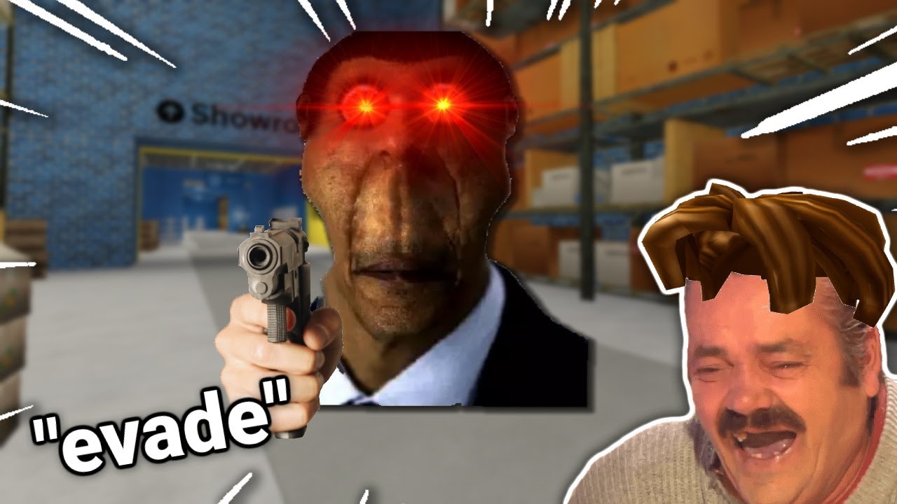 ROBLOX Evade Funny Moments (MEMES) - YouTube