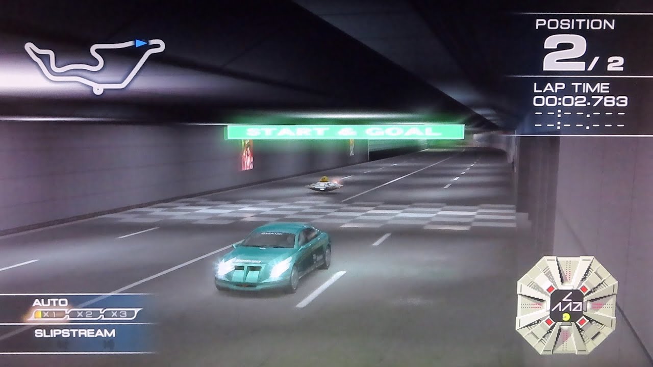 Ridge Racer 7 Duel - G00 with Pac-Man - YouTube