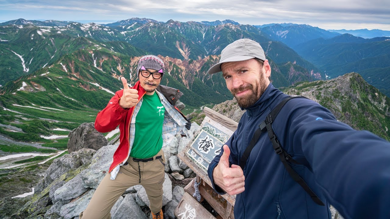 槍ヶ岳の登山 / CLIMBING MT. YARI (with ENG and RUS subs) - YouTube