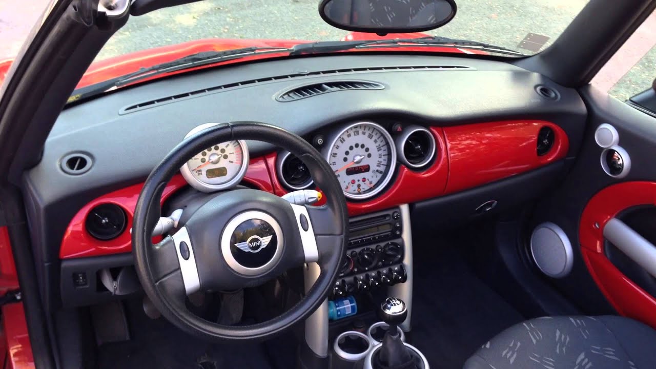 Mini One Cabrio 1.6i - 74200km r.v.2007 - YouTube