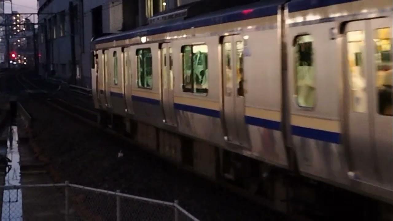 E235系1000番台クラF-34編成+クラJ-16編成横浜駅高速入線 - YouTube
