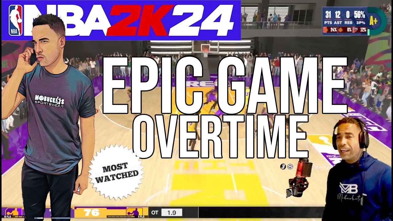 NBA2K24 NAIL BITER REC GAME MUST WATCH - YouTube