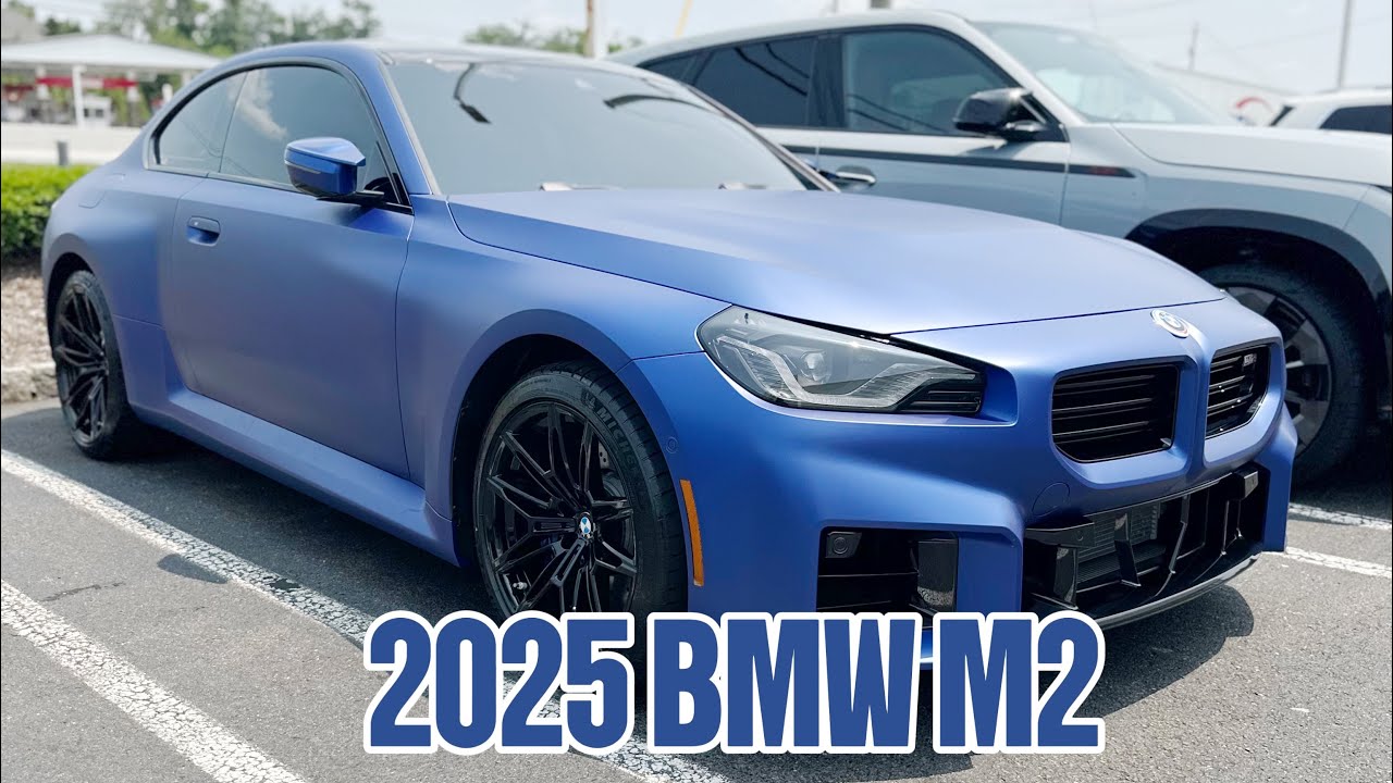 2025 BMW M2 Frozen Portimao Blue Il Metallic #bmw - YouTube
