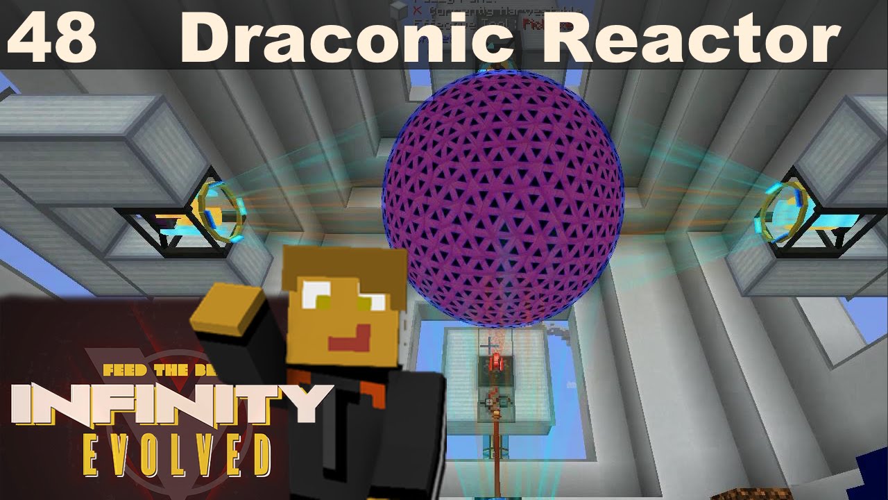 FTB Infinity - E49 - Draconic Reactor - YouTube