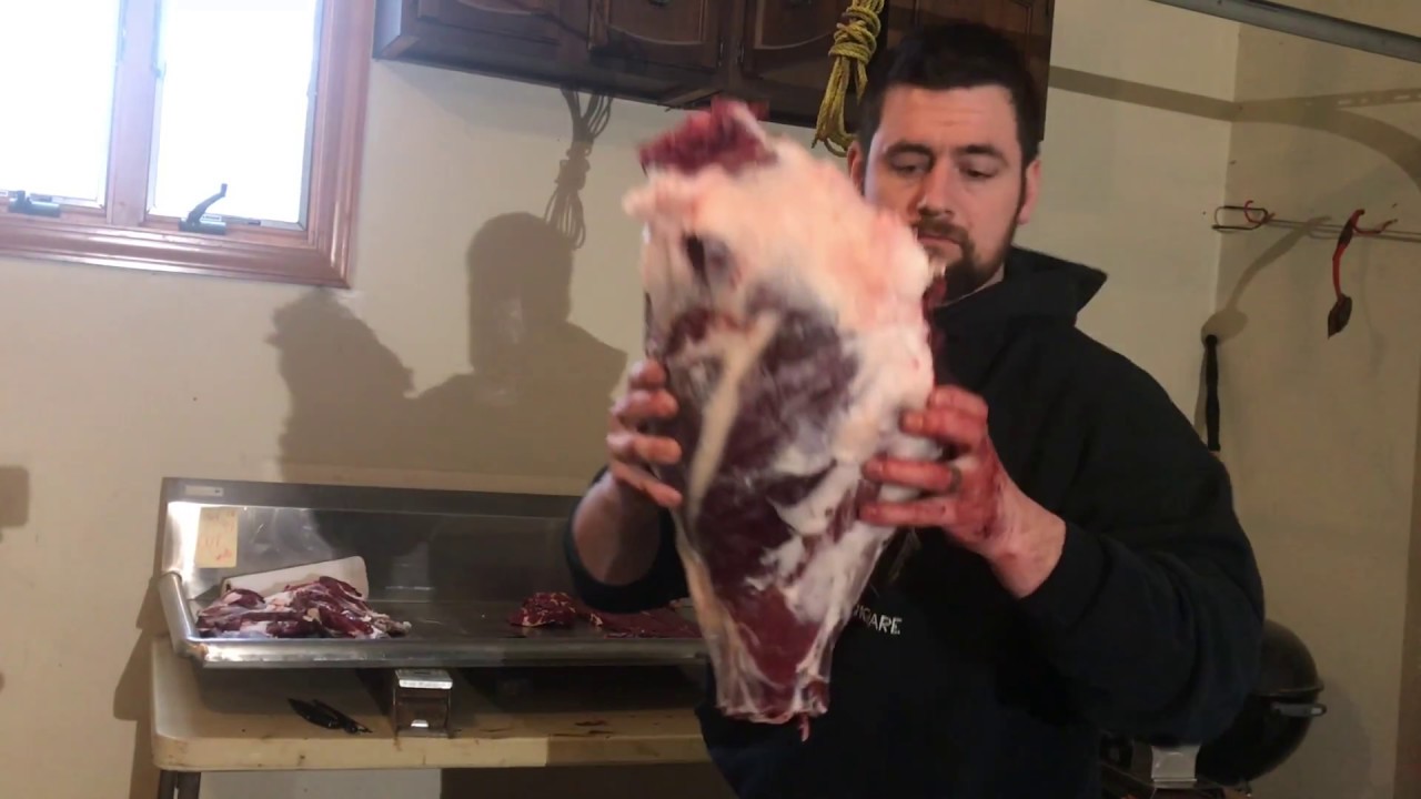 Quartering A Deer - YouTube