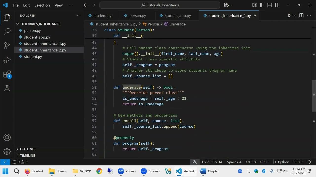 Python OOP Inheritance - YouTube