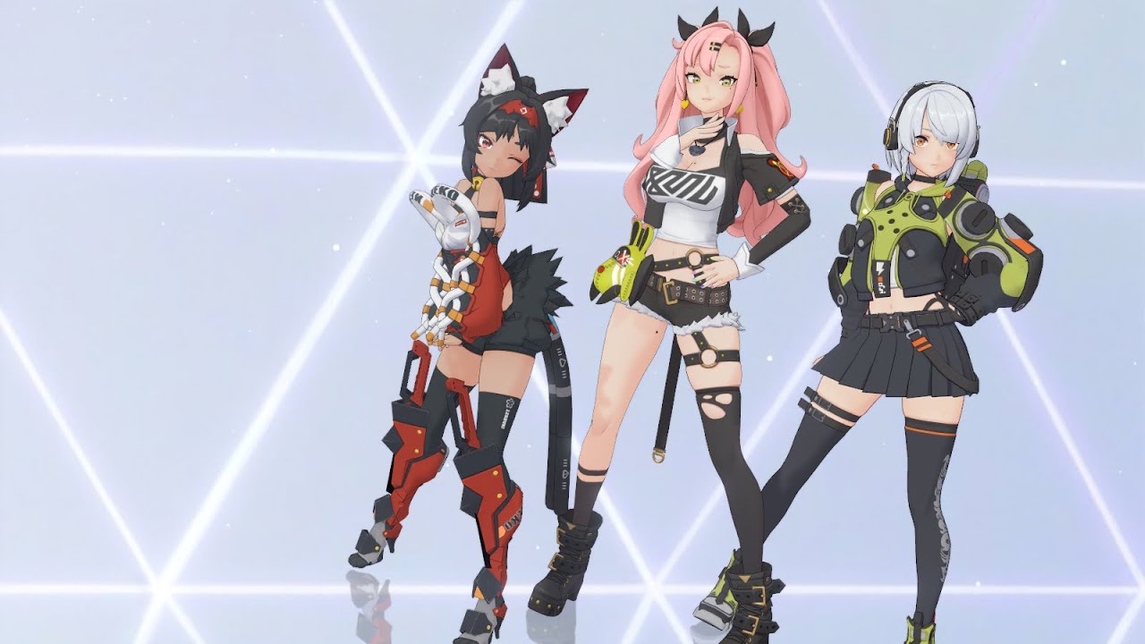 【Zenless MMD】Nicole, Anby, Nekomata - Toca Toca Dance 4K - YouTube