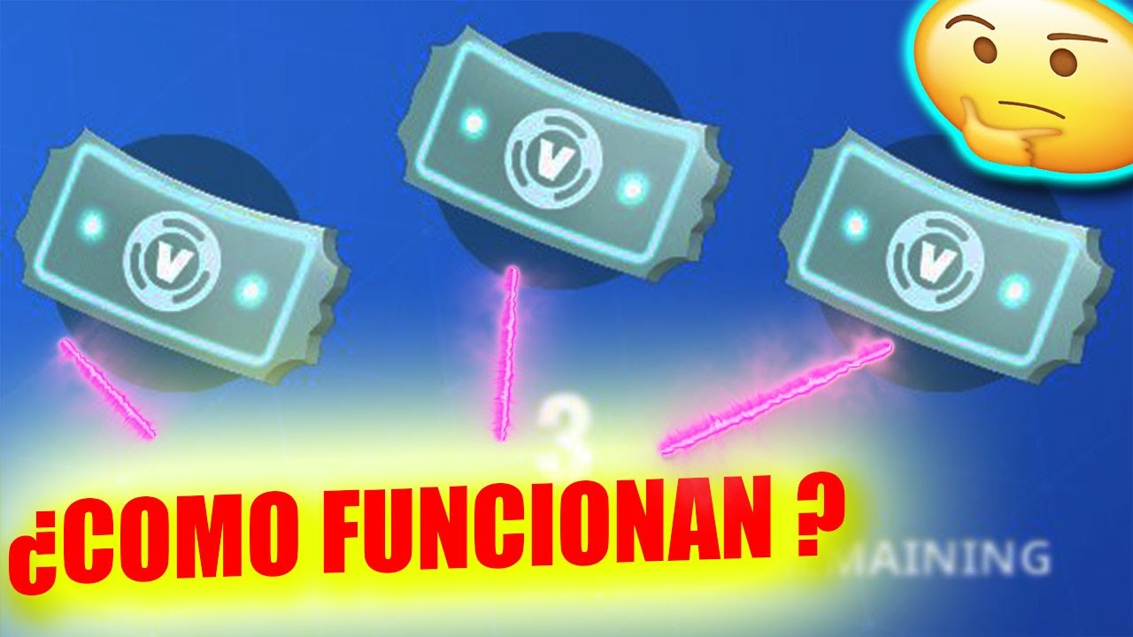 😮¿COMO FUNCIONAN LOS TICKETS DE FORTNITE ? / ticket de devolucion ...