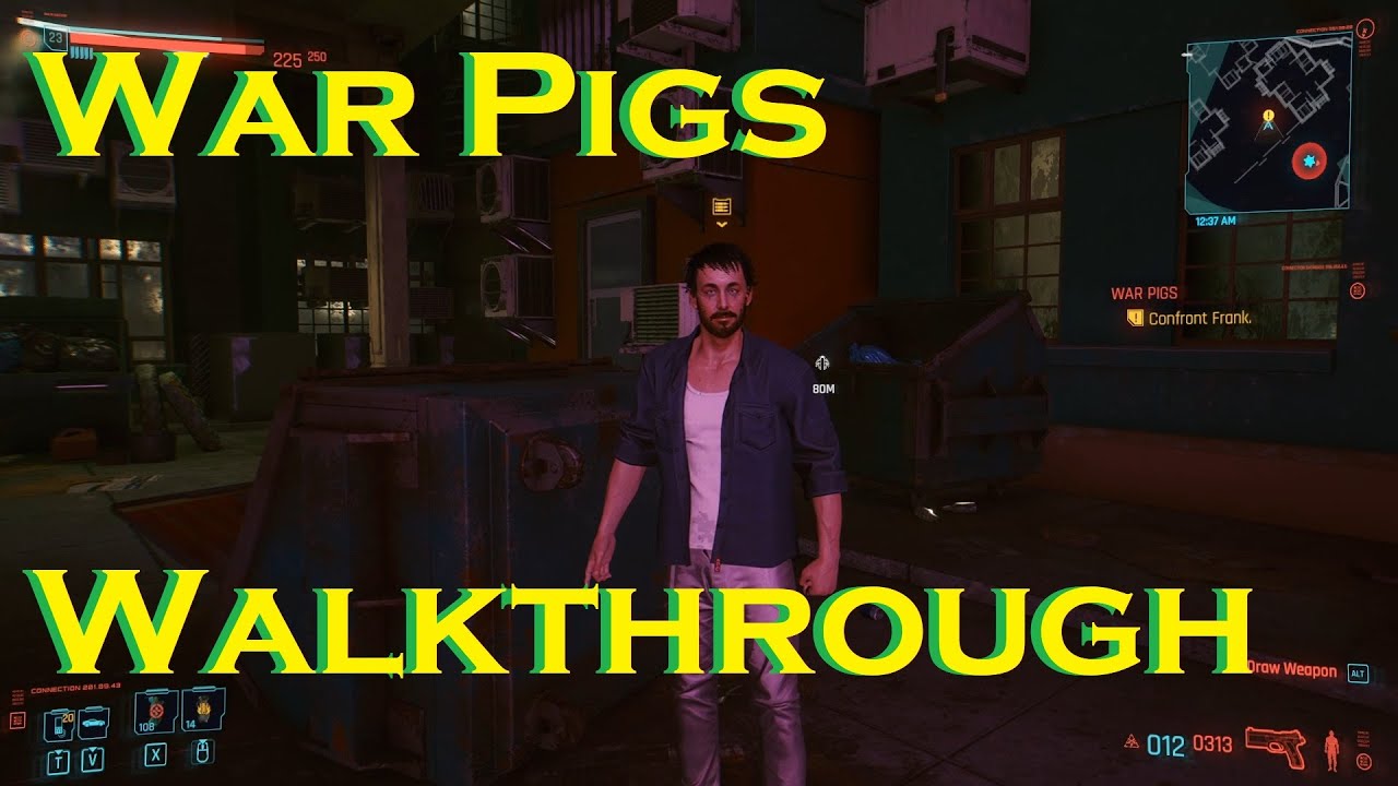 Cyberpunk 2077: War Pigs Walkthrough - YouTube
