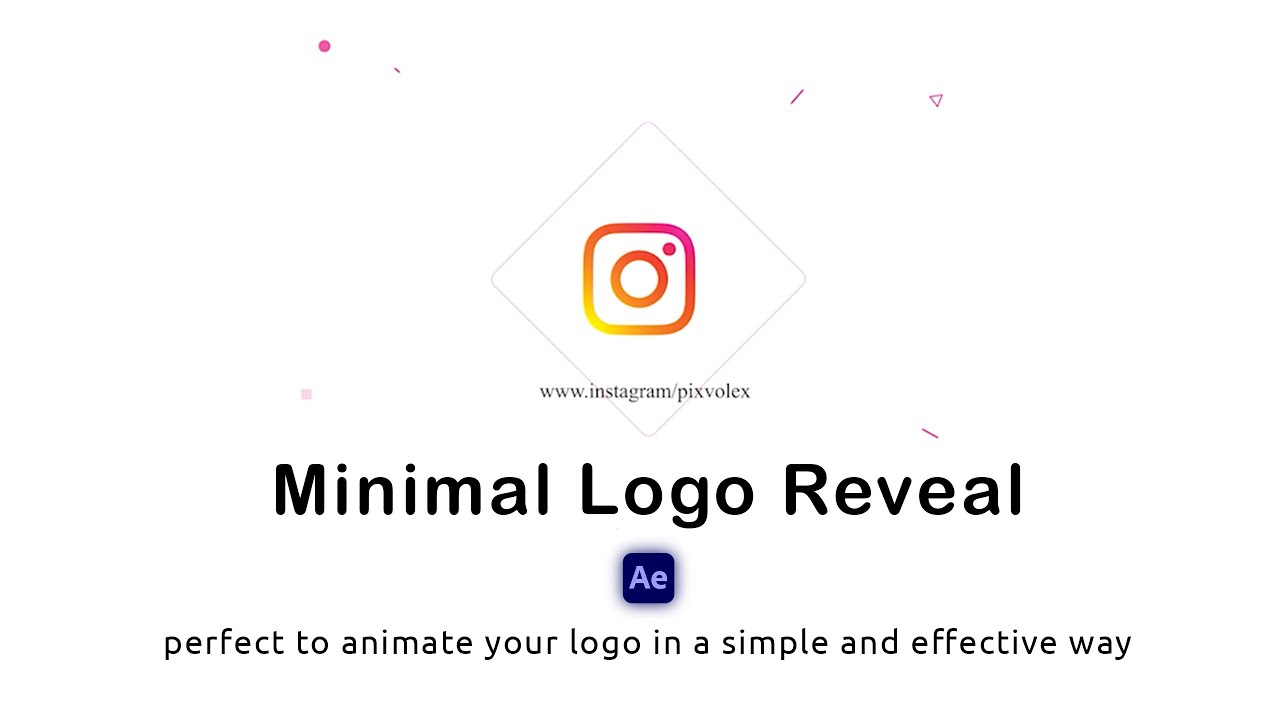 2d Clean Minimal Logo Reveal Free After Effects Template | Logo ...