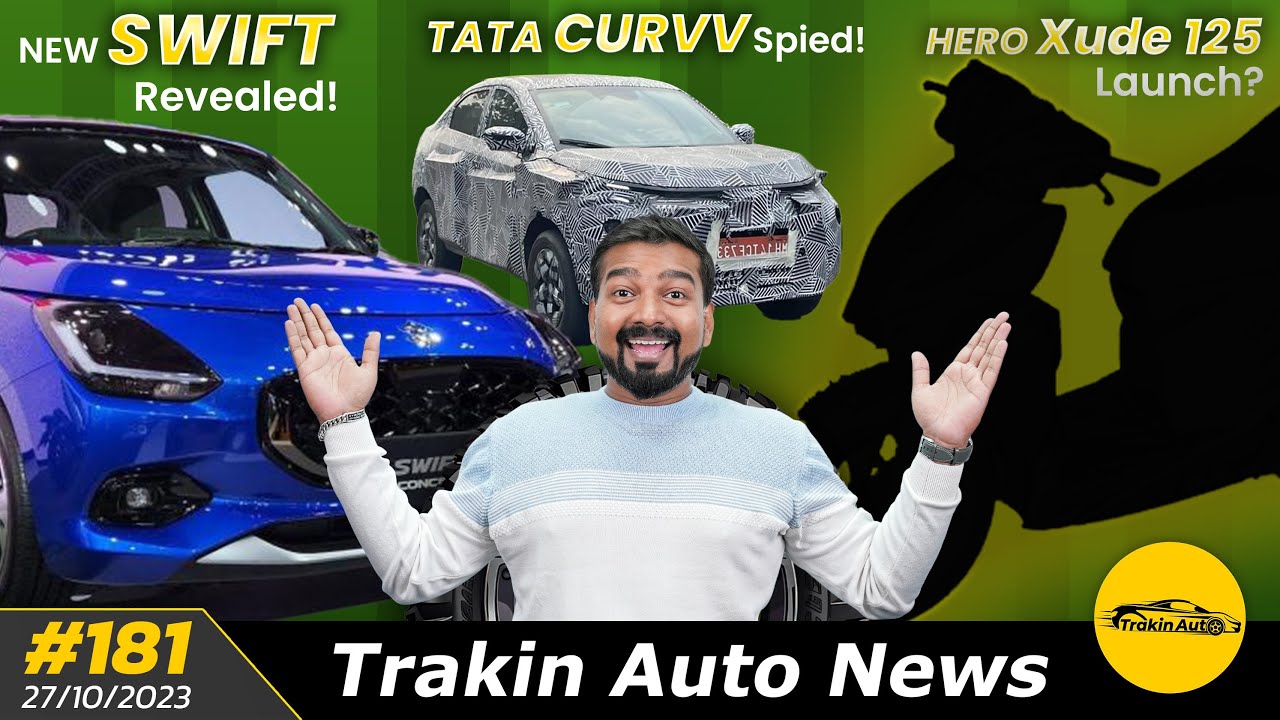 Mahindra XUV300 Facelift, Hero Xude Design Leaks, 4th-gen Suzuki Swift ...