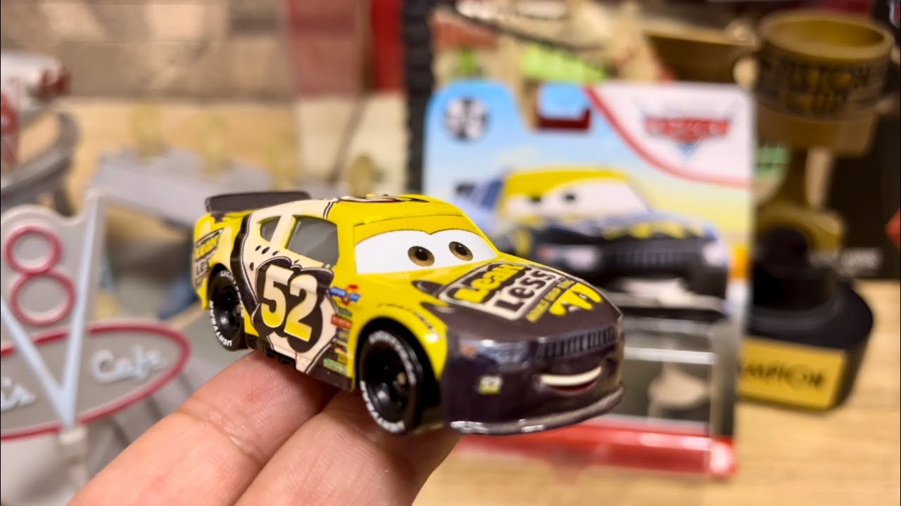 Cars Disney Brian Spark Racer 52, Team Leak Less, Piston Cup Racing ...