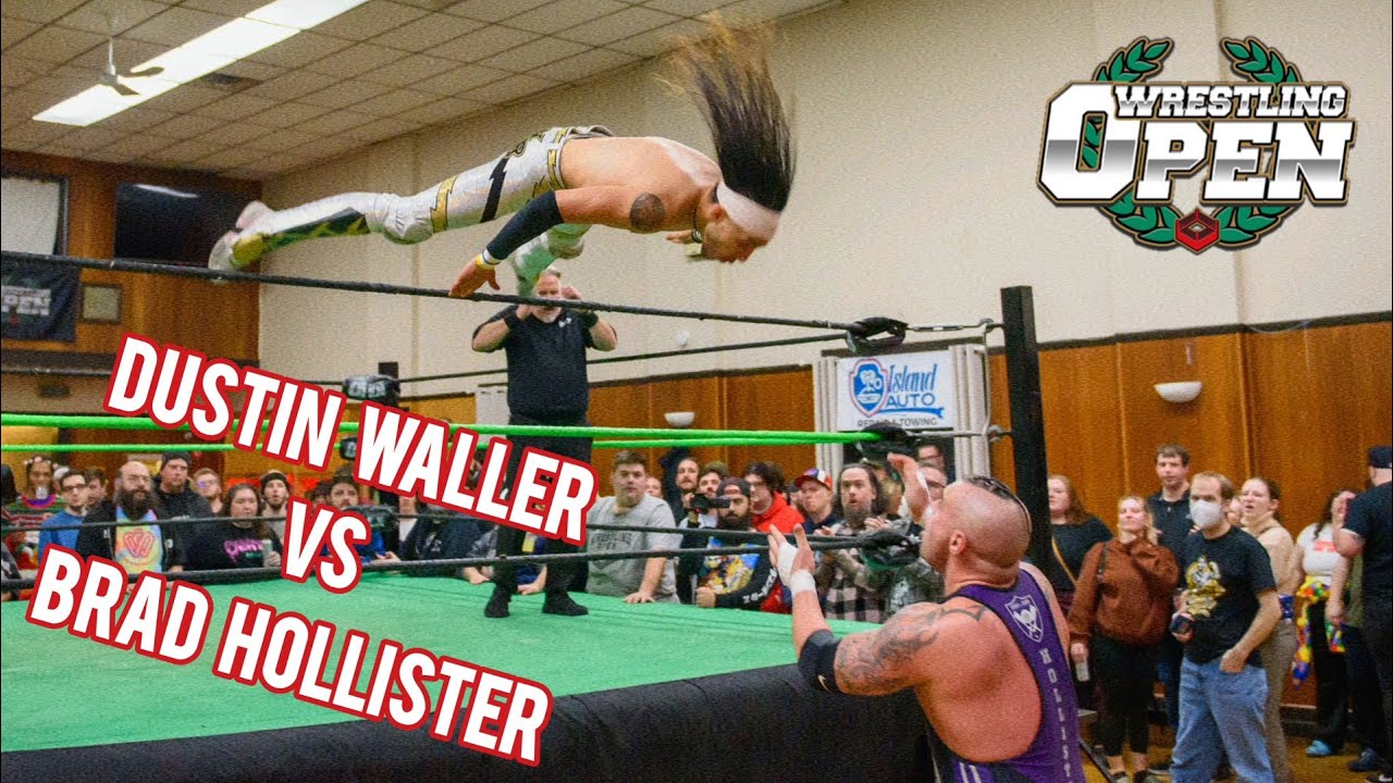 Dustin Waller vs. Brad Hollister / Wrestling Open - YouTube