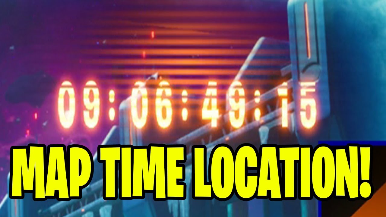 Where to find the Time Live Event MAP LOCATION In Fortnite! (BIG TIME ...