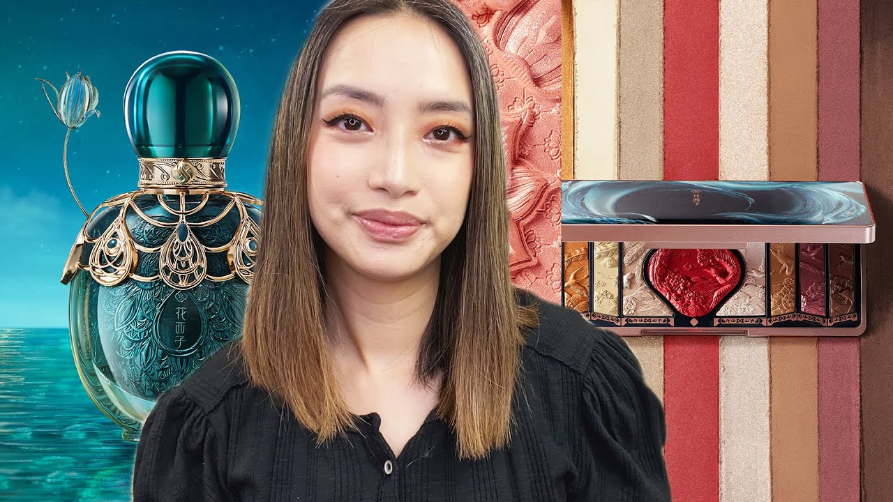 The Most Beautifully Packaged Makeup? Florasis Review - YouTube