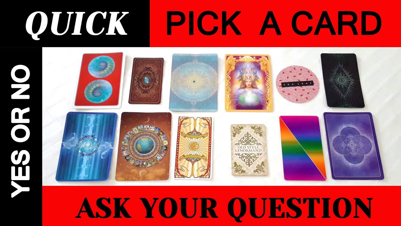 QUICK PICK A CARD - YES OR NO #4 - TIMELESS - YouTube