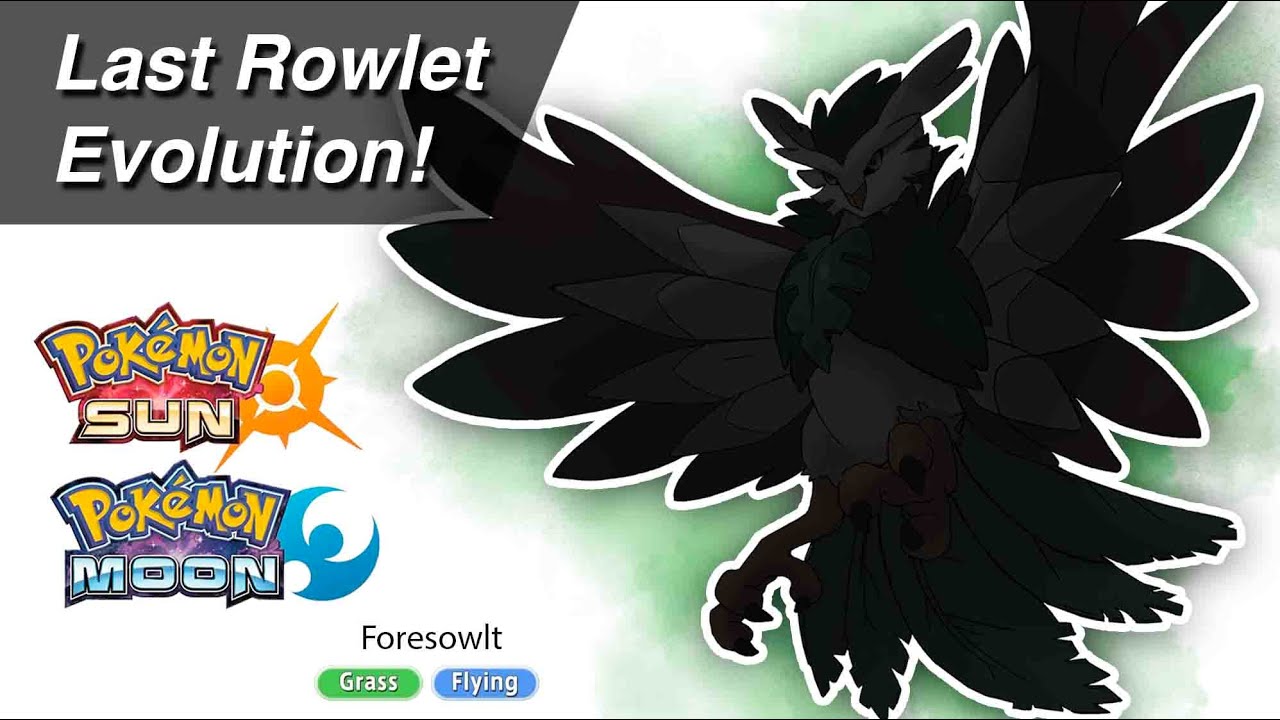 Mi Evolución Final De Rowlet